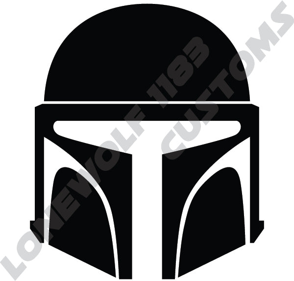 Grunt Helmet Die Cut Decal – Lonewolf Customs